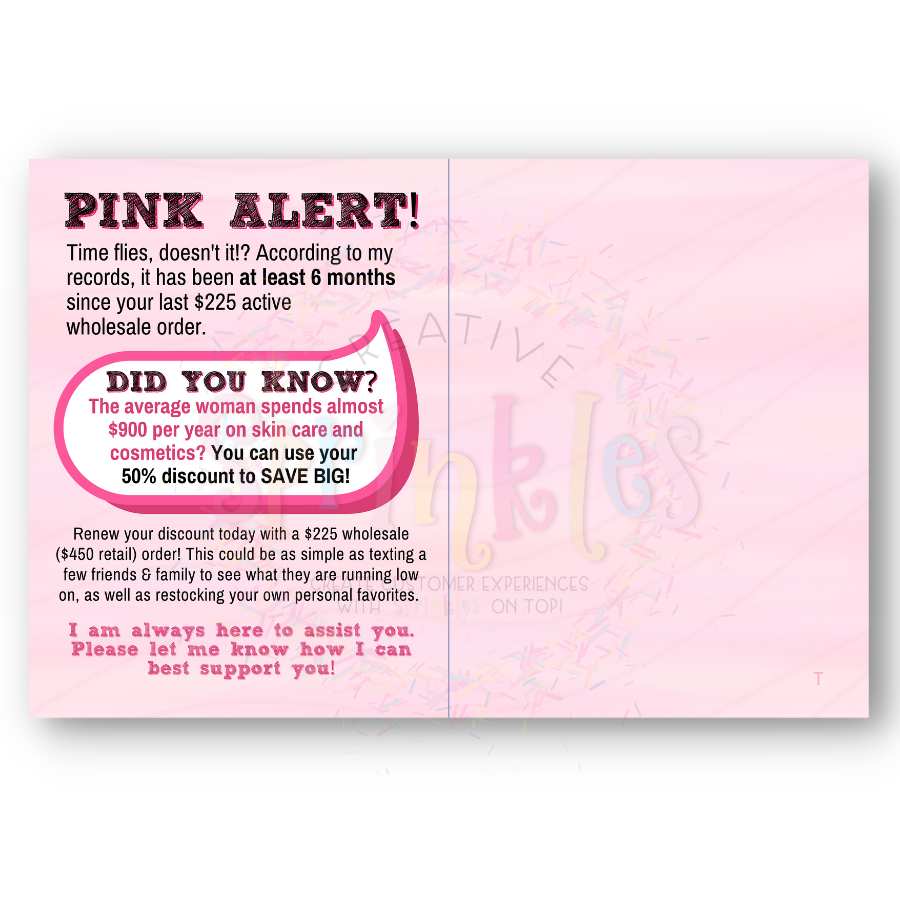 T Status Postcards – Creative Sprinkles