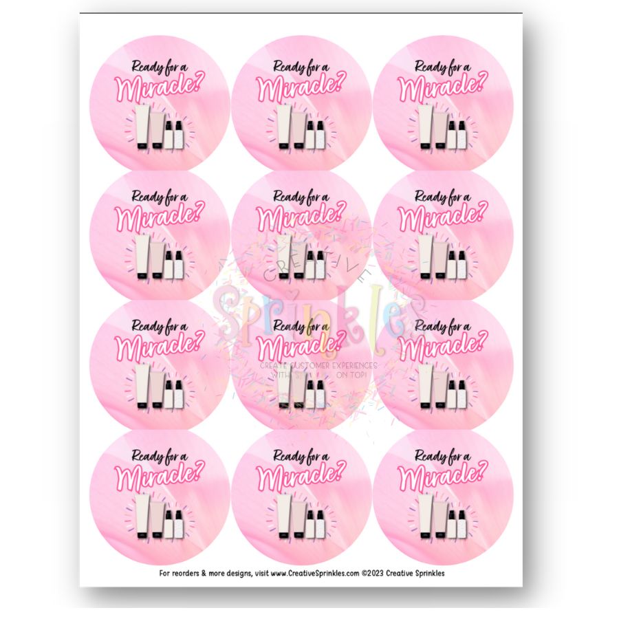 Ready for a Miracle? Sticker – Creative Sprinkles
