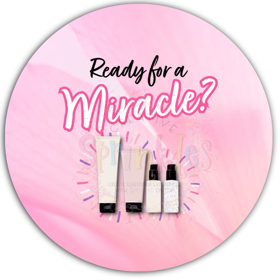 Ready for a Miracle? Sticker – Creative Sprinkles