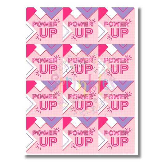 Power Up Stickers – Creative Sprinkles