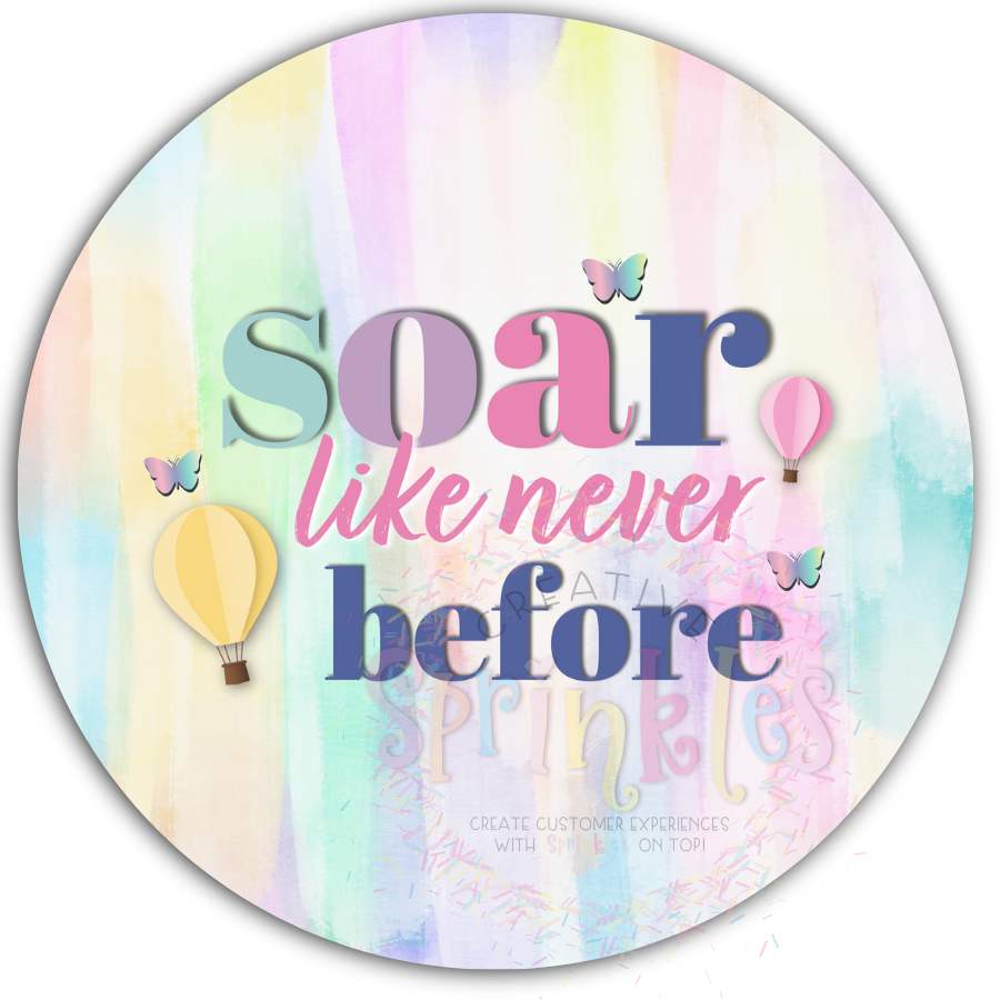 Soar Like Never Before Sticker – Creative Sprinkles