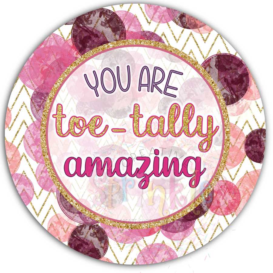 TOE-tally Amazing – Creative Sprinkles