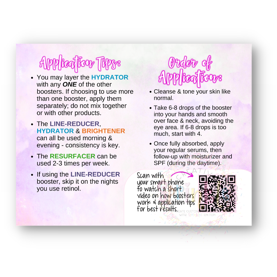 Booster Insert Card – Creative Sprinkles