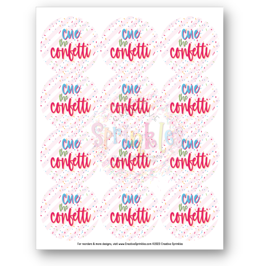 Cue the Confetti – Creative Sprinkles