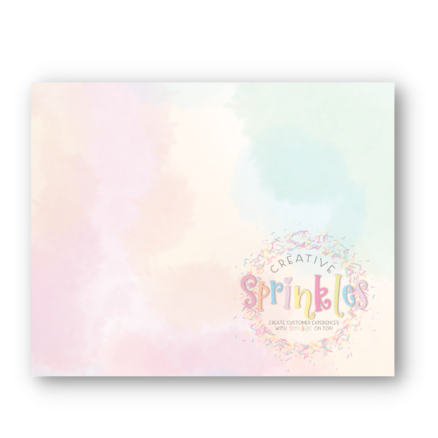 Happy Birthday Celebration Postcard – Creative Sprinkles