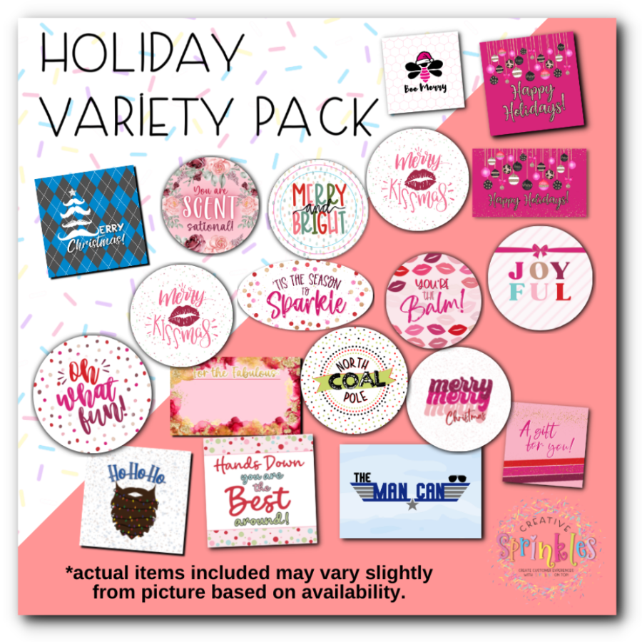 Holiday Variety Pack – Creative Sprinkles