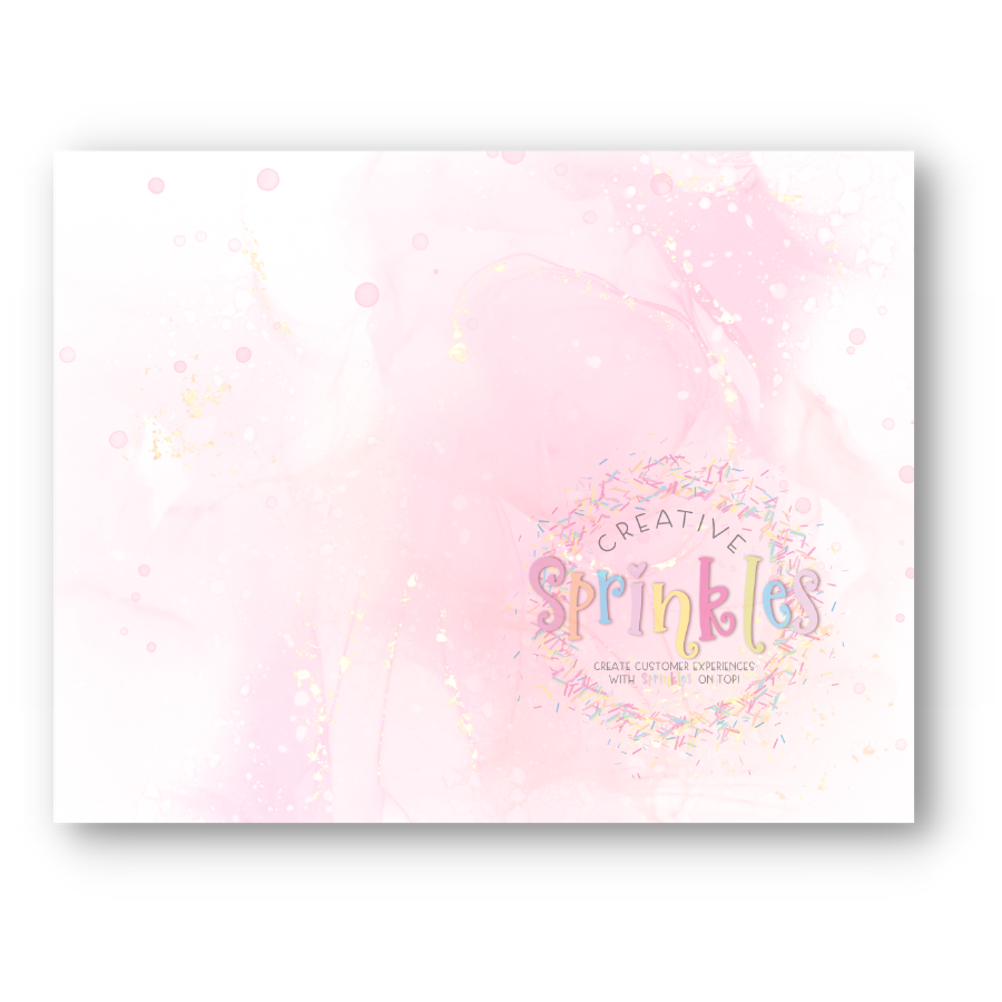 Thank You Sparkles Postcard – Creative Sprinkles