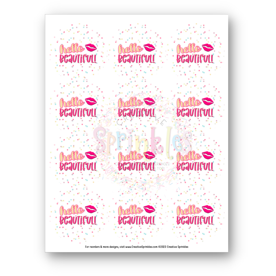 Hello Beautiful – Creative Sprinkles