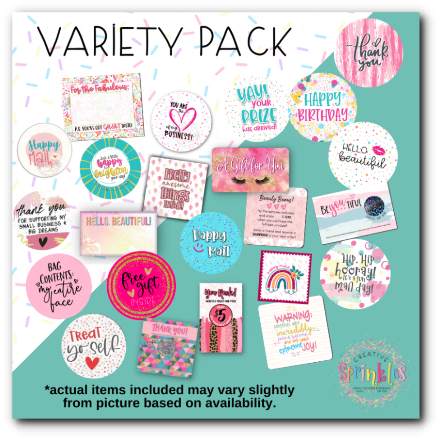 Small Variety Pack – Creative Sprinkles